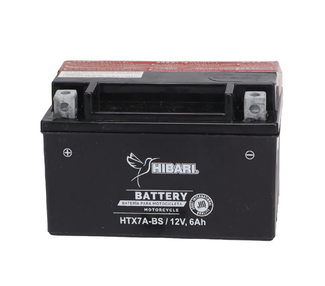 Batería Hibari HTX7A-BS 6Ah 105 CCA - TODOPARTS.CL
