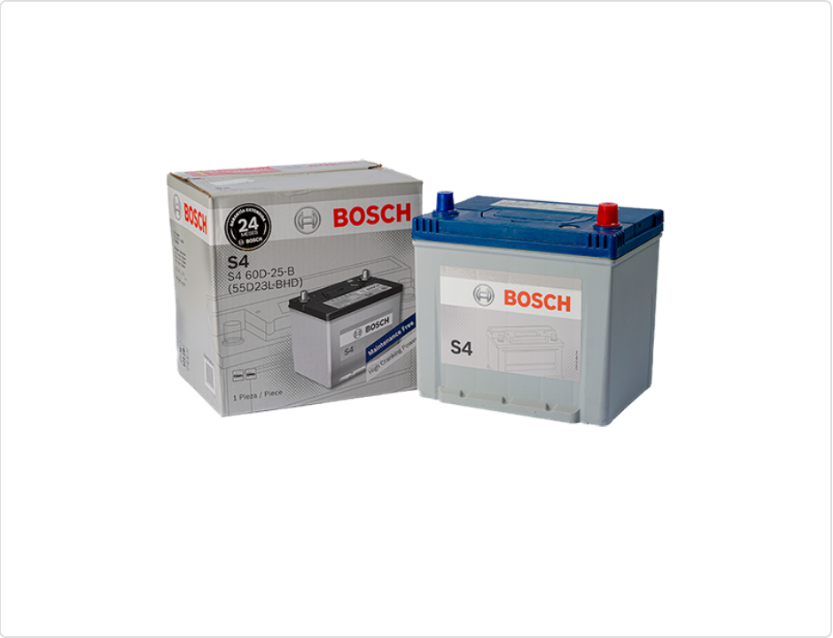 Bateria Bosch S4 60Ah 55D23L 500CCA (-18C) - TODOPARTS.CL