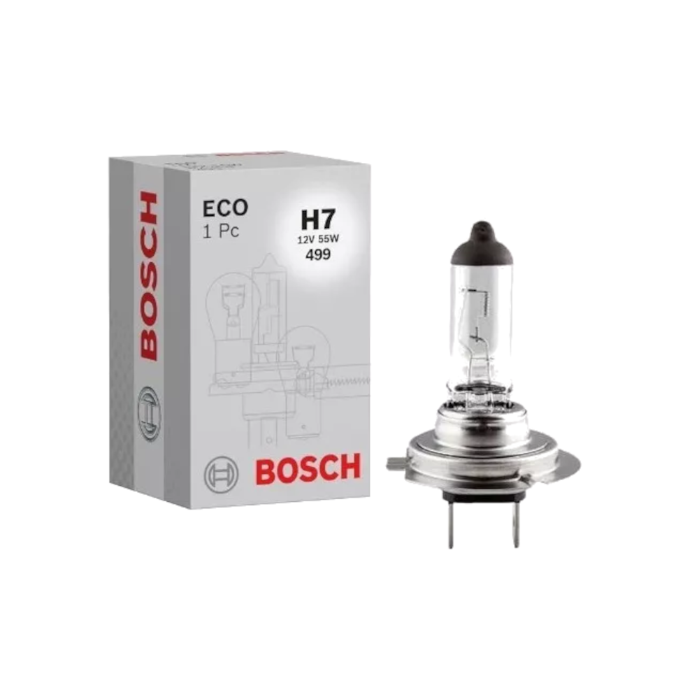 Ampolleta Bosch H7 Eco 12V 55W Px26d - TODOPARTS.CL