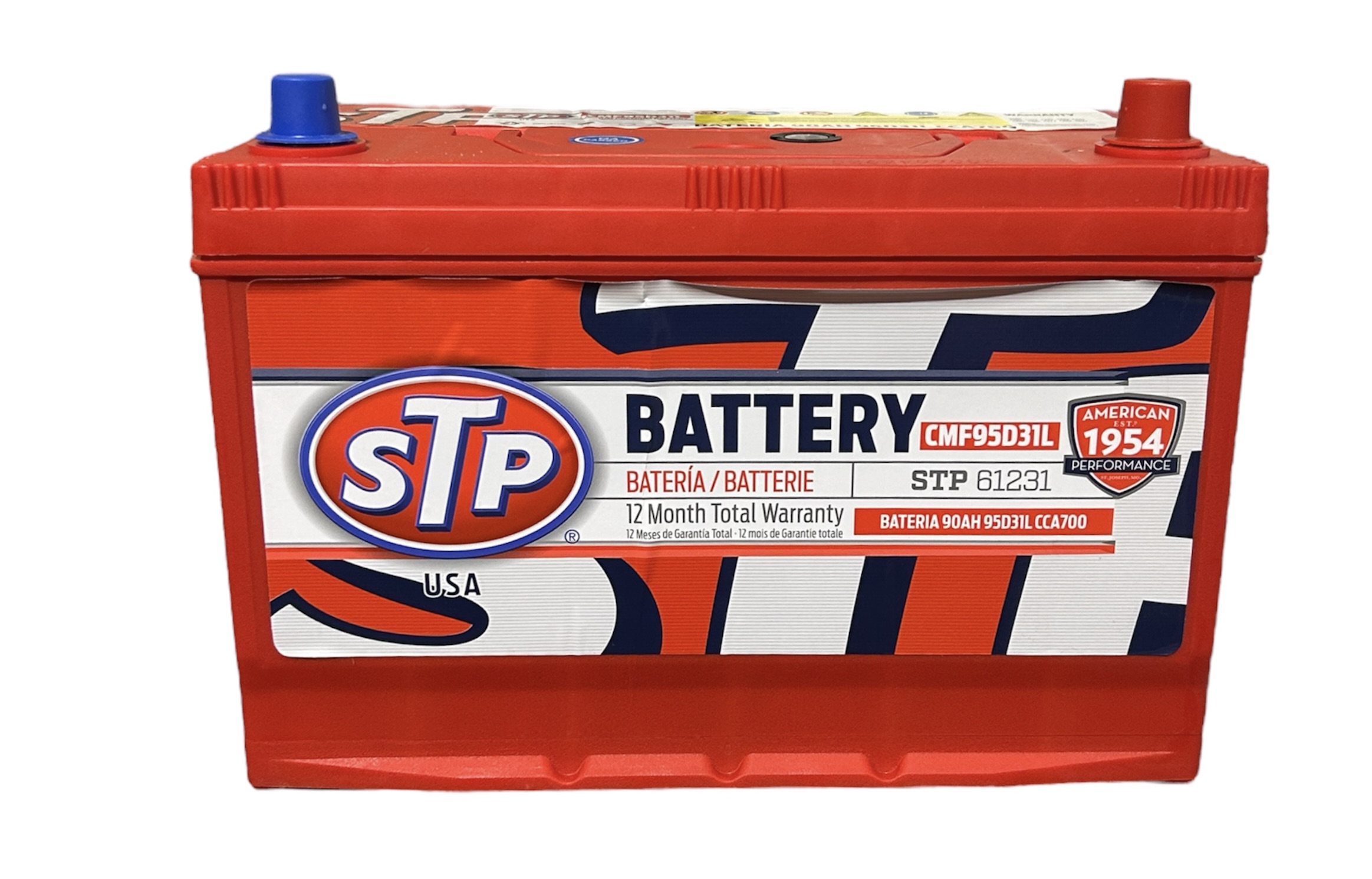 Bateria STP 90 AH 700CCA 95D31L (-+) - TODOPARTS.CL