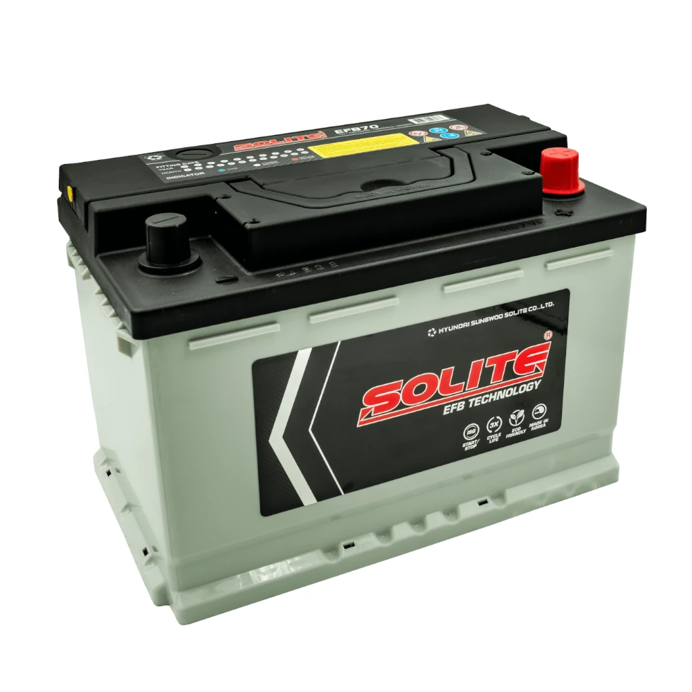 Batería Solite EFB 70 Ah 680 CCA LN3 – START STOP - TODOPARTS.CL
