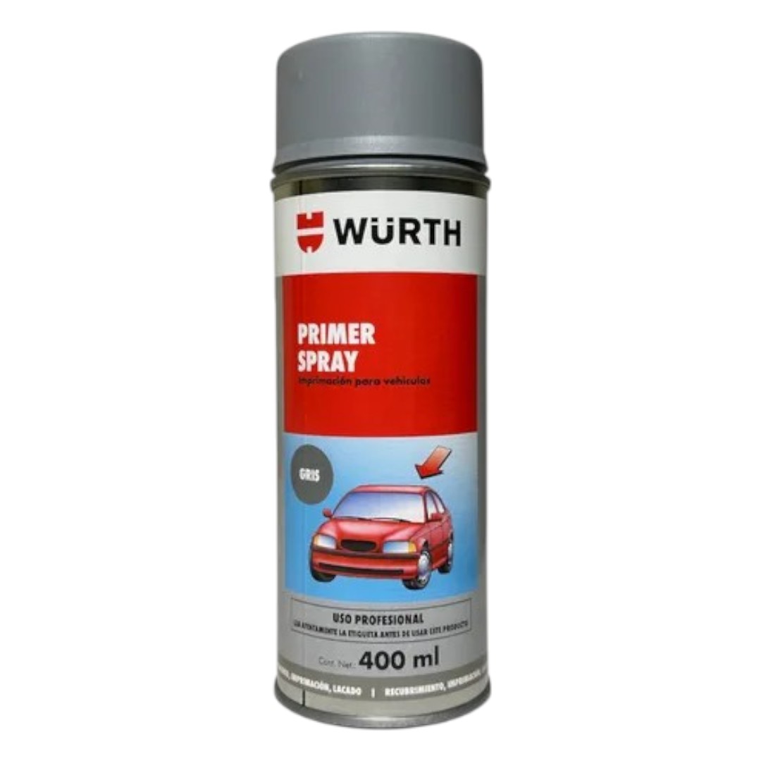 Primer Universal Automotriz Gris Wurth 400ml - TODOPARTS.CL